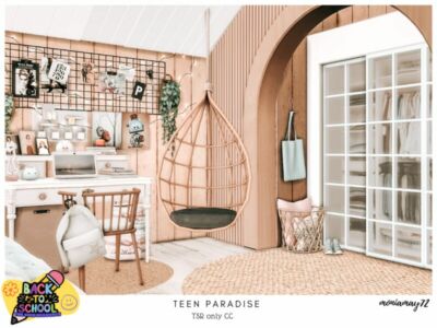 Teen Paradise Sims 4 CC Download