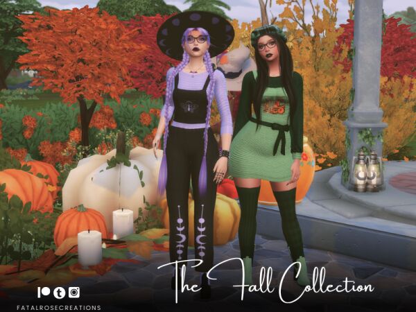 The Fall Collection Sims 4 CC Download
