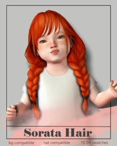 Adorable Toddler Hair Pack by Sunivaa Sims 4 CC Download