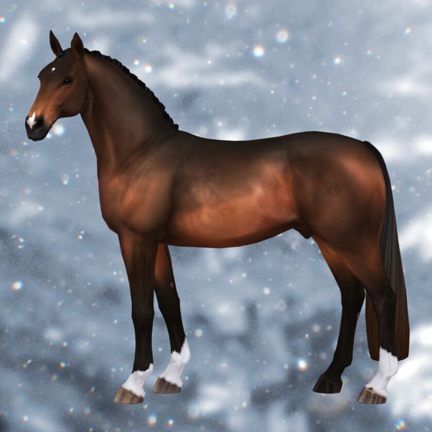 Unveil the BSS Advent Horse - BSS Evergreen! Sims 4 CC Download