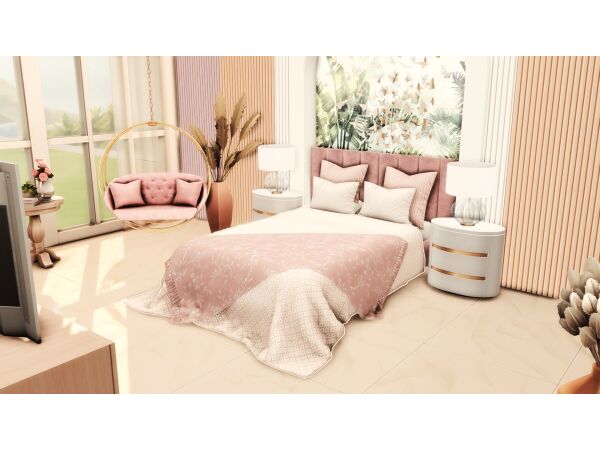Beatrice Bedroom By Miwisimsie Sims 4 CC Download
