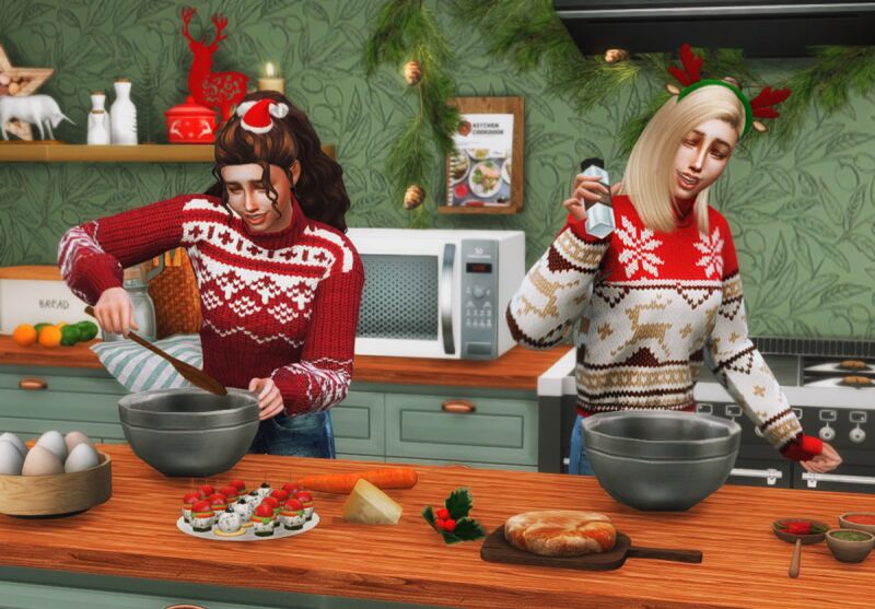 Festive Appetizers - Mix of Canapes Sims 4 CC Download