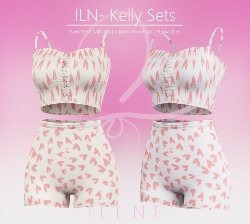 Ilenes4_Kelly Outfit Set Sims 4 CC Download