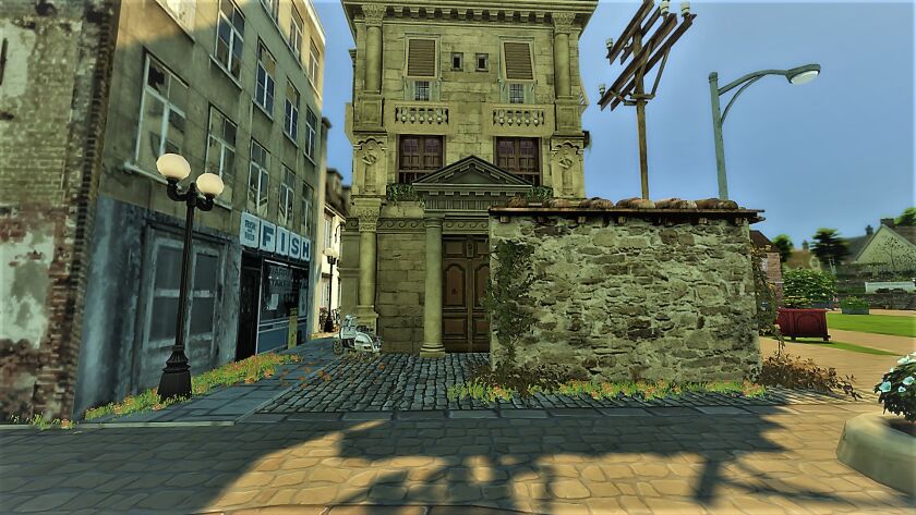 Download the Italian Street Cafe Now! Sims 4 CC Download