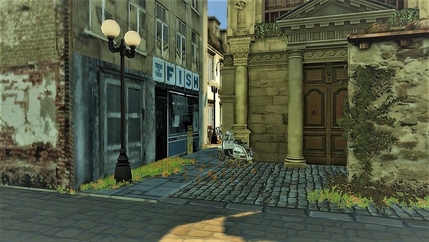 Download the Italian Street Cafe Now! Sims 4 CC Download