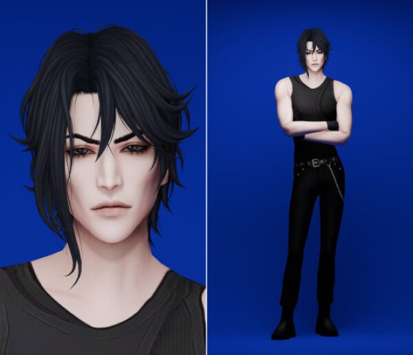 Lavenfur-Sim: The Ultimate Male Model Sims 4 CC Download