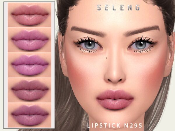Lipstick N295 by Seleng Sims 4 CC Download