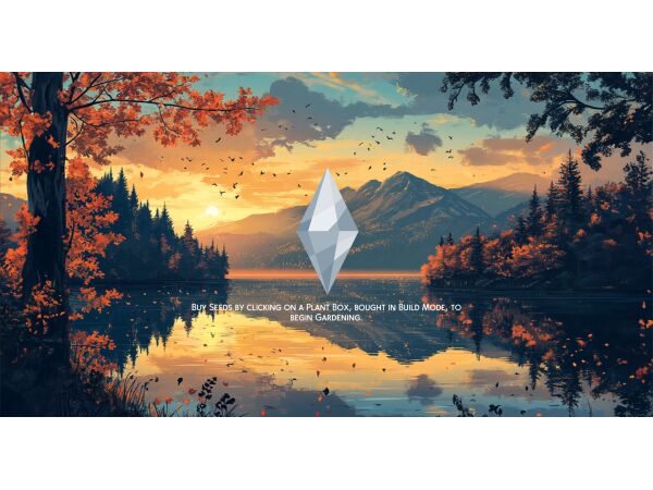 Stunning Loading Screen 105 by Simphany Sims 4 CC Download