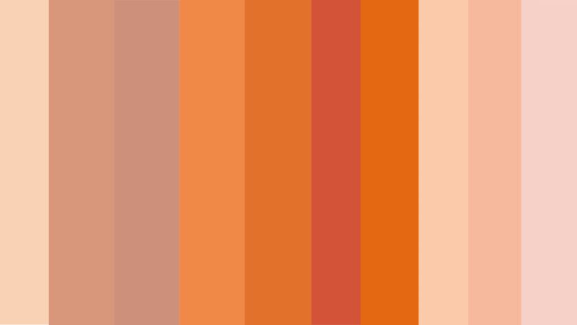 Vibrant Orange Paint Collection Sims 4 CC Download