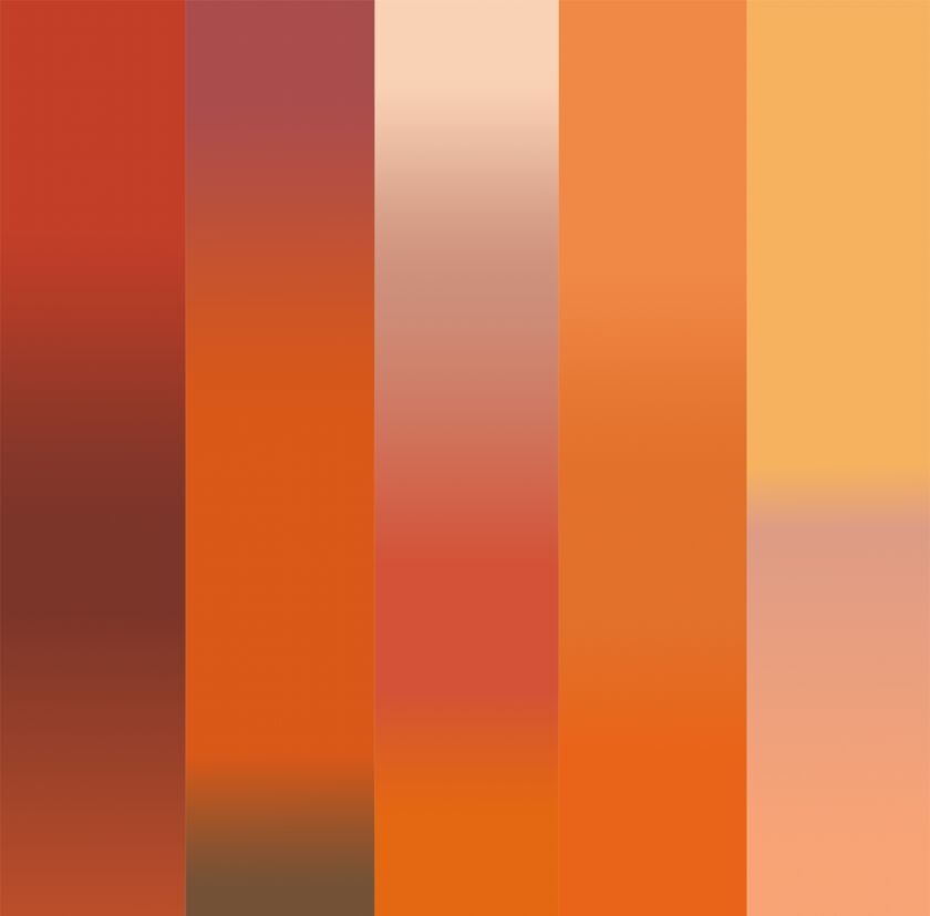 Vibrant Orange Paint Collection Sims 4 CC Download