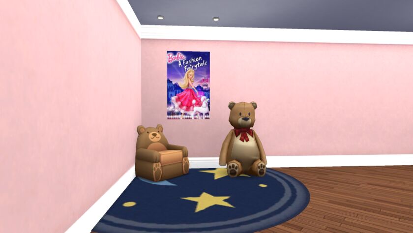 Barbie Movie Posters for Sims Sims 4 CC Download