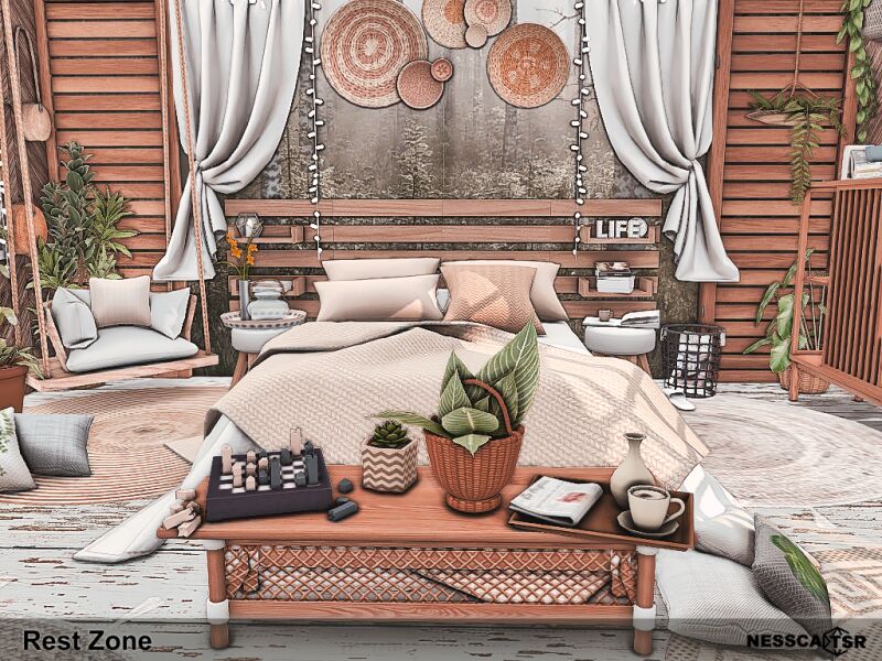 Rest Zone Sims 4 CC Download