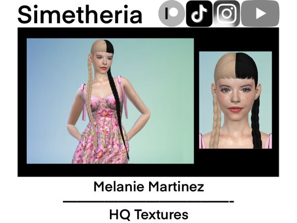 Realistic Melanie Martinez SIM Download! Sims 4 CC Download