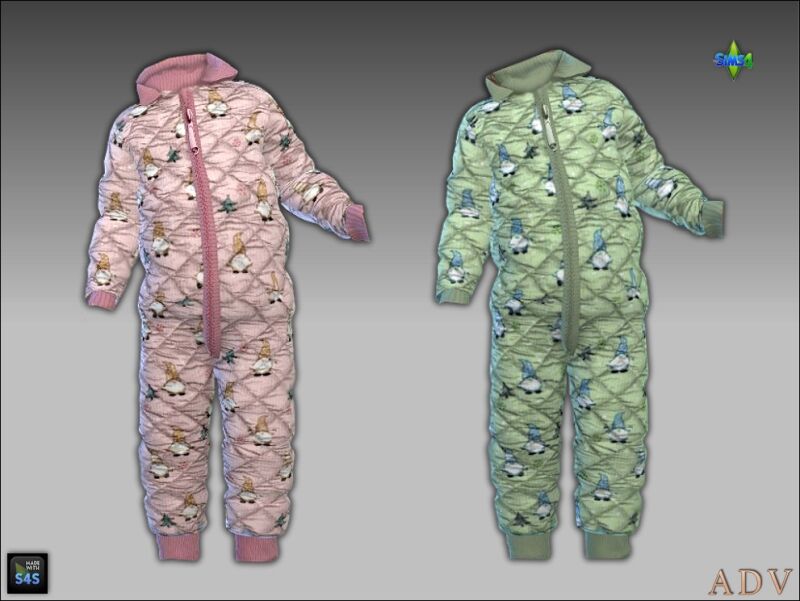 Winter Outfits For Toddlers Sims 4 CC Download