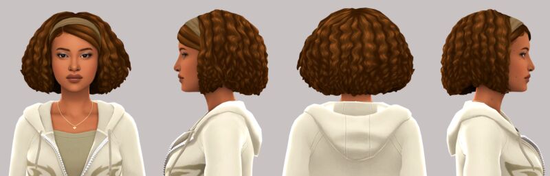 Clover Curls by Sleepingsims Sims 4 CC Download