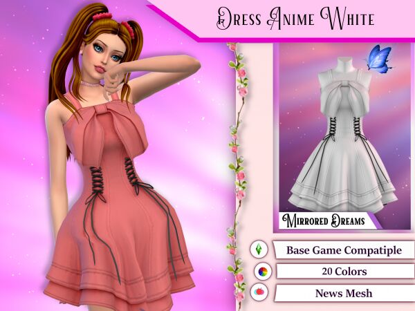 Débora Hair Sims 4 CC Download
