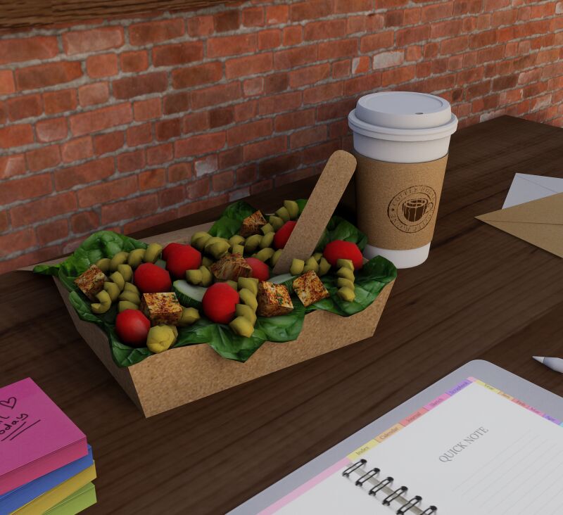 Desk Clutter Goals Set Sims 4 CC Download