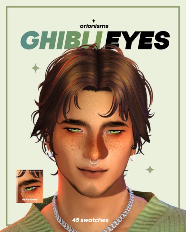 Ghibli Eyes by Orionisms Sims 4 CC Download
