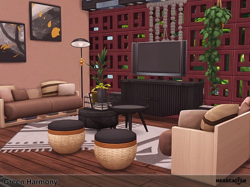 Green Harmony Sims 4 CC Download