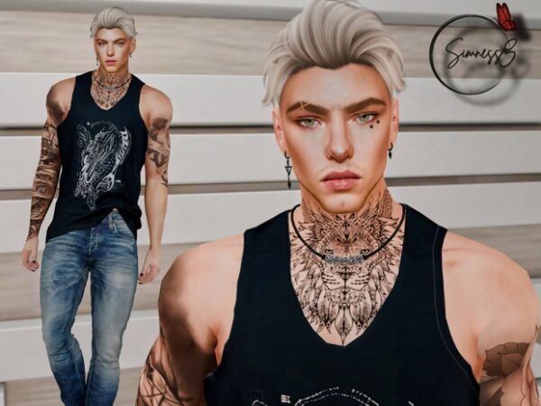 Johnny Weyland: Download Your New Male Sim! Sims 4 CC Download