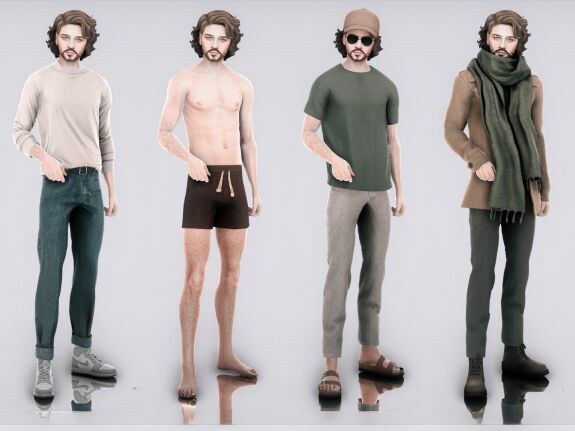 Kevin Murphy by Aesteri Sims 4 CC Download