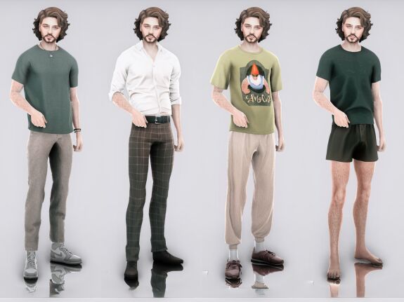 Kevin Murphy by Aesteri Sims 4 CC Download