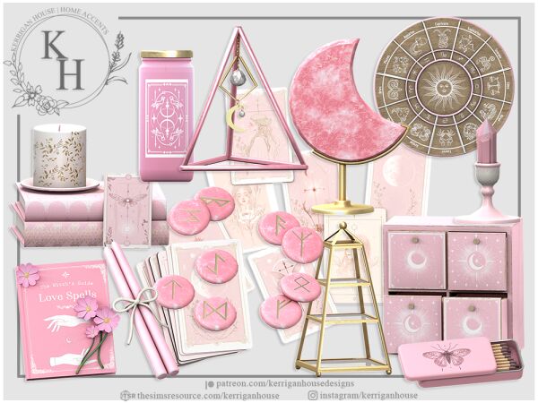 Enchanting Lovespells Set for The Sims 4 Sims 4 CC Download