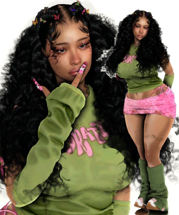 Linda By Deepmoon Sims 4 CC Download