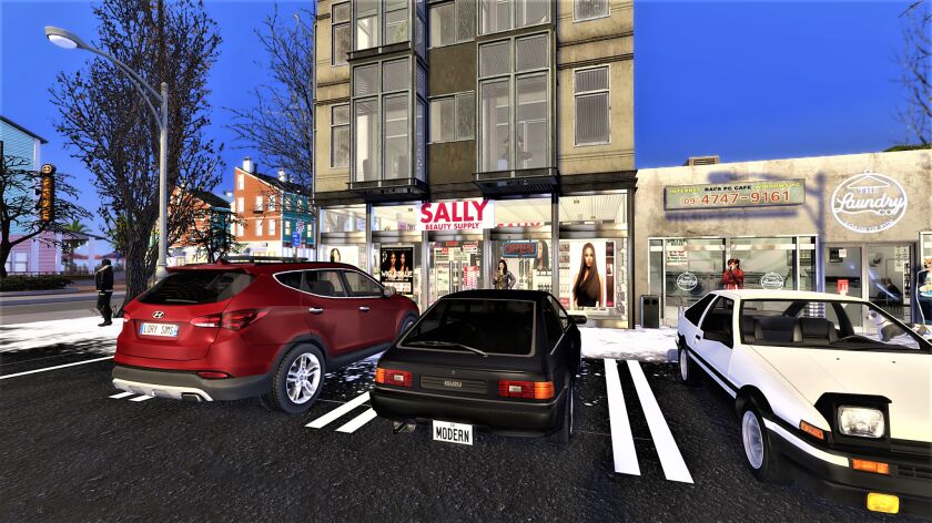Download Sally Beauty Supply & Laundry Now! Sims 4 CC Download