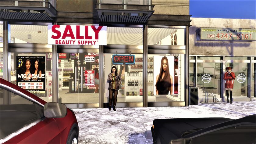 Download Sally Beauty Supply & Laundry Now! Sims 4 CC Download