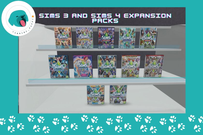 Celebrate 25 Years of The Sims with These Expansion Packs Sims 4 CC ...