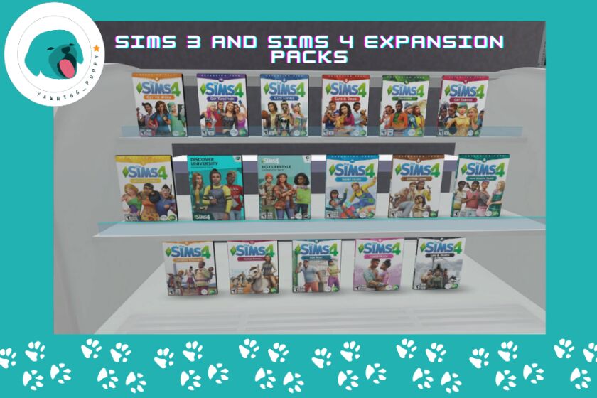 Celebrate 25 Years of The Sims with These Expansion Packs Sims 4 CC ...