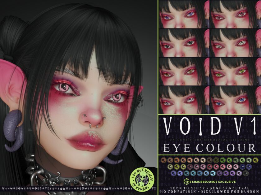 Void V1 Eyes - TSR Exclusive Sims 4 CC Download