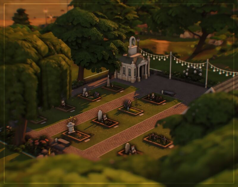 Willow Creek Church - A Stunning NO CC Build Sims 4 CC Download