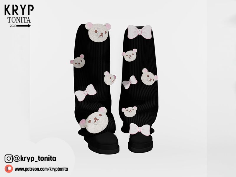 Boot My Little Bear Sims 4 CC Download