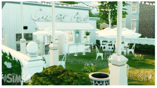 Brunch Bistro in Willow Creek Sims 4 CC Download