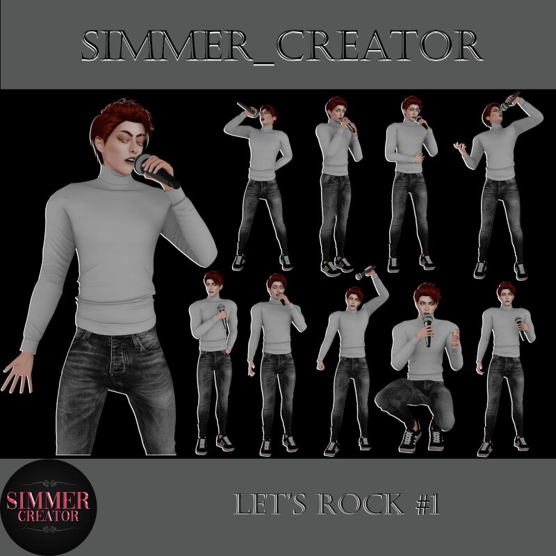 Let's Rock by Meow_Creator Sims 4 CC Download