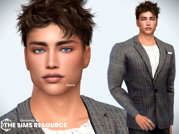 Meet Louis Rossdale - Your New Male Sim! Sims 4 CC Download