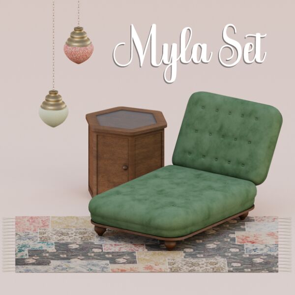 Myla Set by Mechtasims Sims 4 CC Download