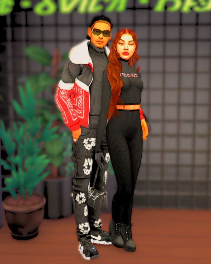 Baddies Besties Lookbook Series Pt 3 Sims 4 CC Download